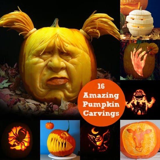 16 Amazing Pumpkin Carvings - diycandy.com