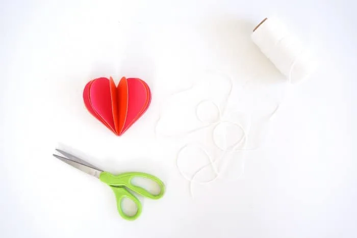 Paper Heart Decorations for Fun Holiday Decor - DIY Candy