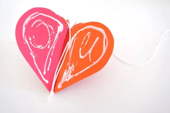 Paper Heart Decorations for Fun Holiday Decor - DIY Candy