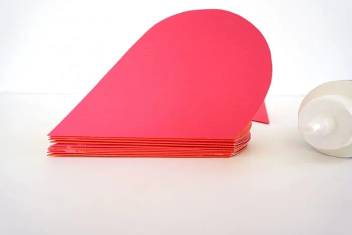 Paper Heart Decorations for Fun Holiday Decor - DIY Candy