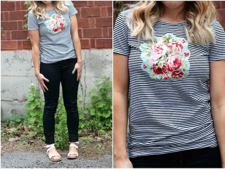 T-Shirt Applique You Can Make in Minutes! - DIY Candy