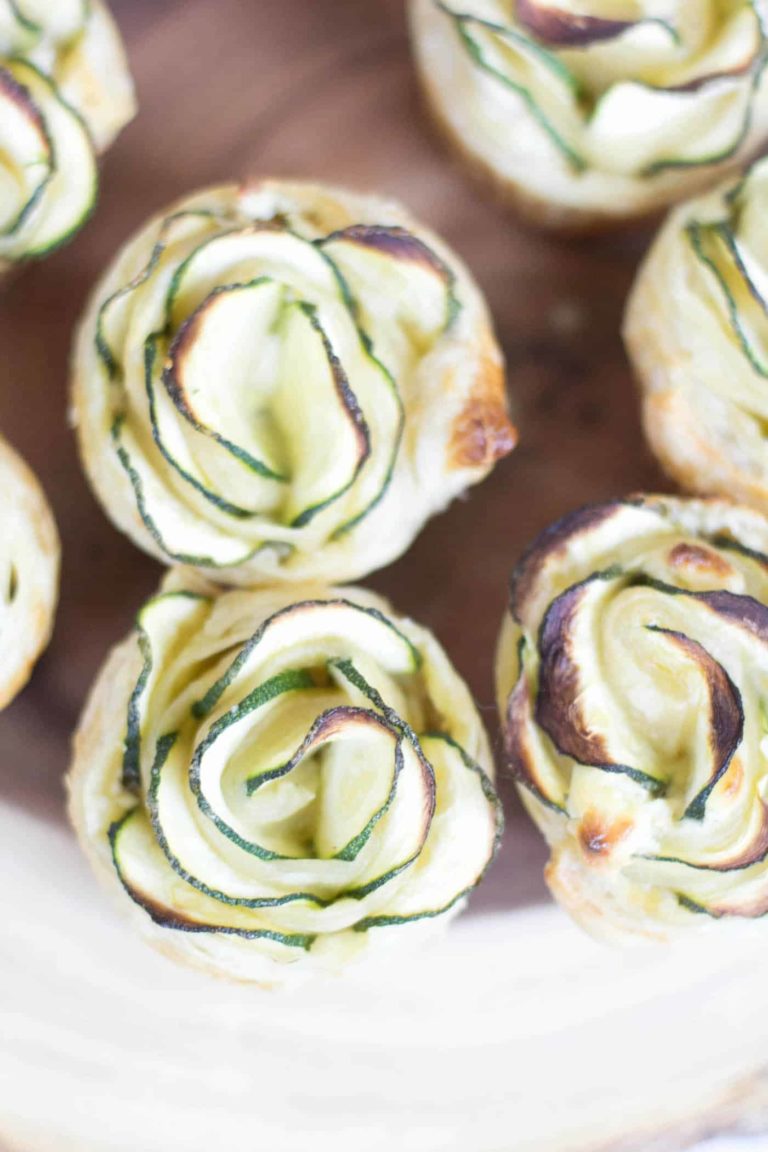 Zucchini Puff Pastry Appetizers Are Easy and Delicious - DIY Candy