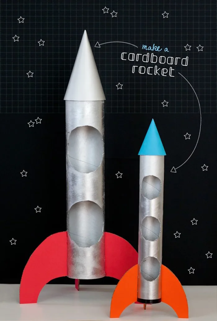 Moon Crafts to Celebrate the Lunar Landing - DIY Candy