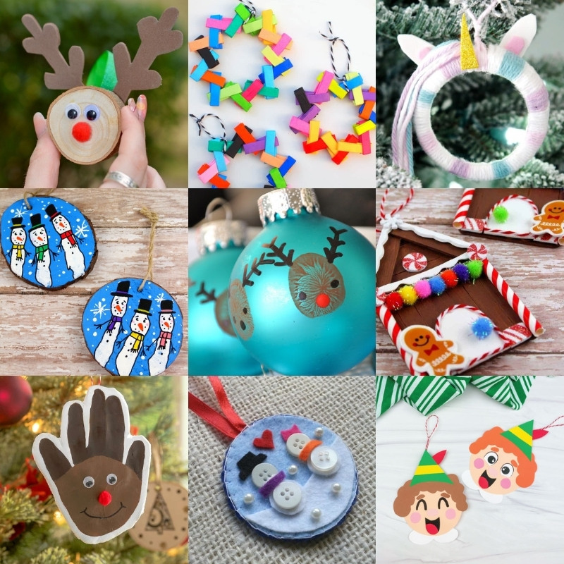 EASY DIY Christmas Ornaments For Kids They ll Love DIY Candy