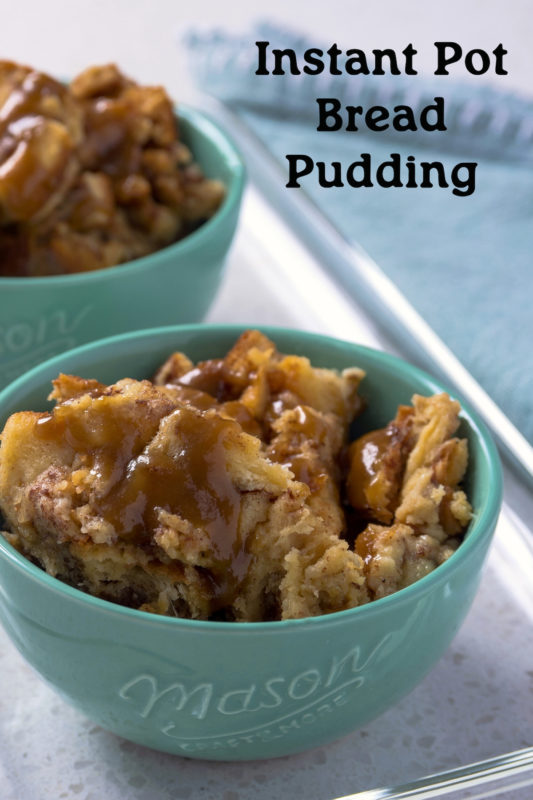 This Instant Pot Bread Pudding is Easy & Delicious - DIY Candy