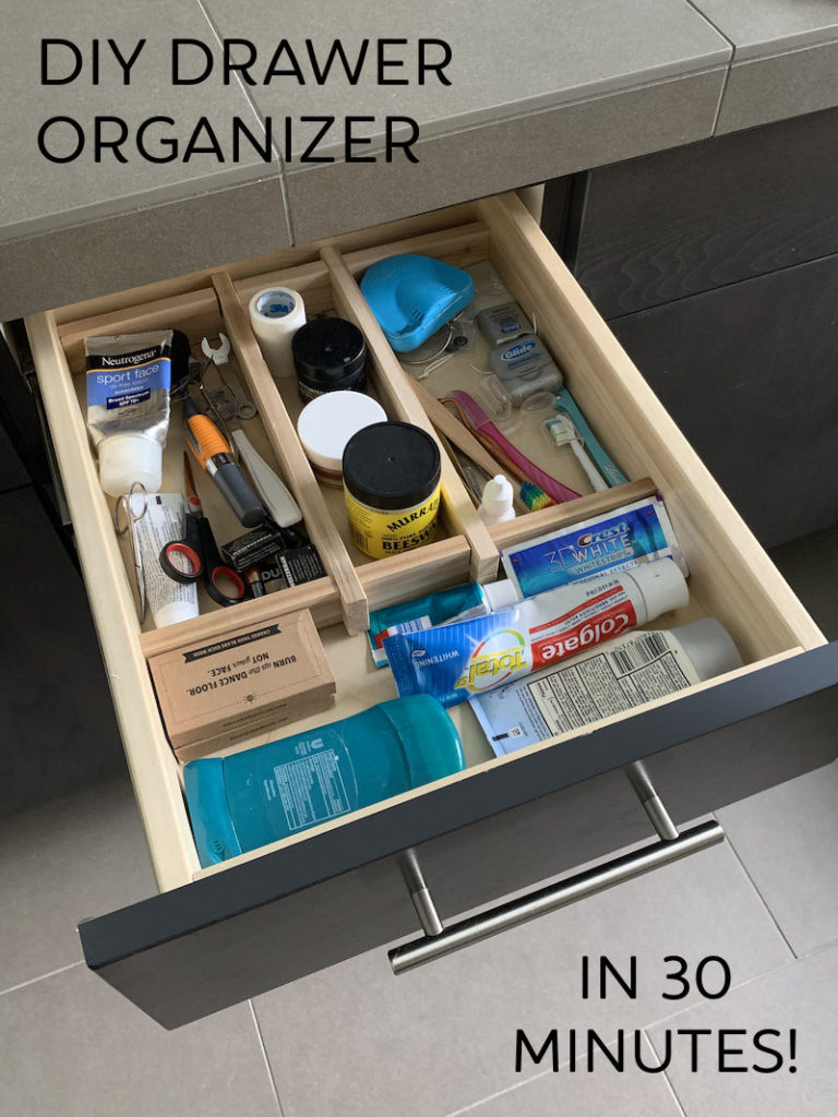 DIY Drawer Organizer in 30 Minutes on a Budget - DIY Candy