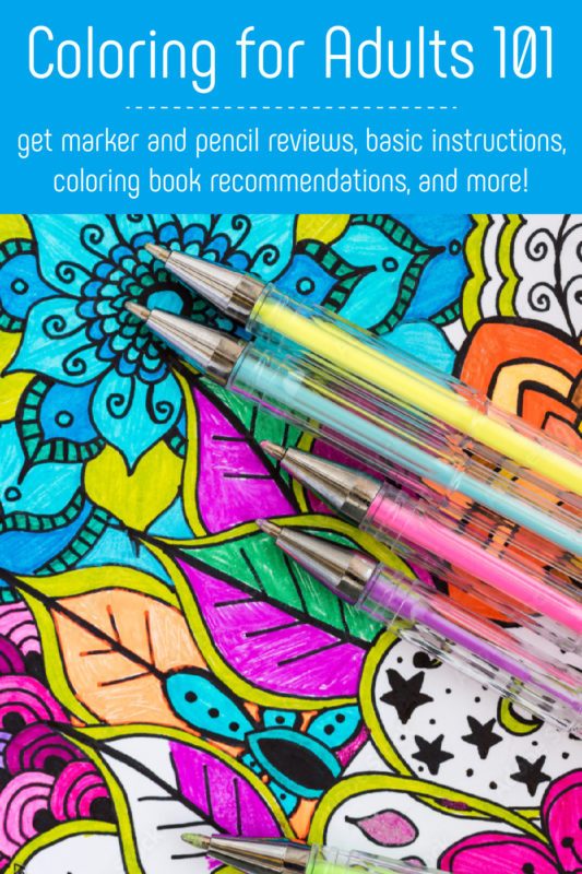 Coloring For Adults 101: Your Complete Guide - DIY Candy