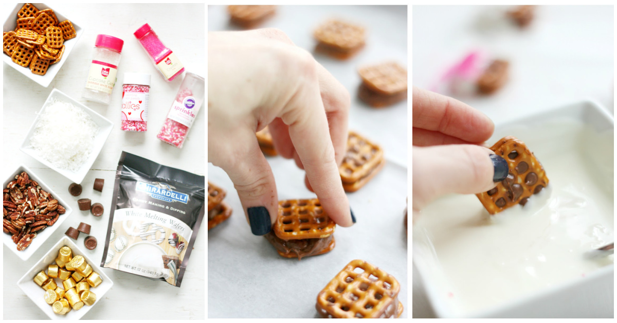 Make EASY Rolo Pretzels (Rolo Turtles) with a Twist - DIY Candy