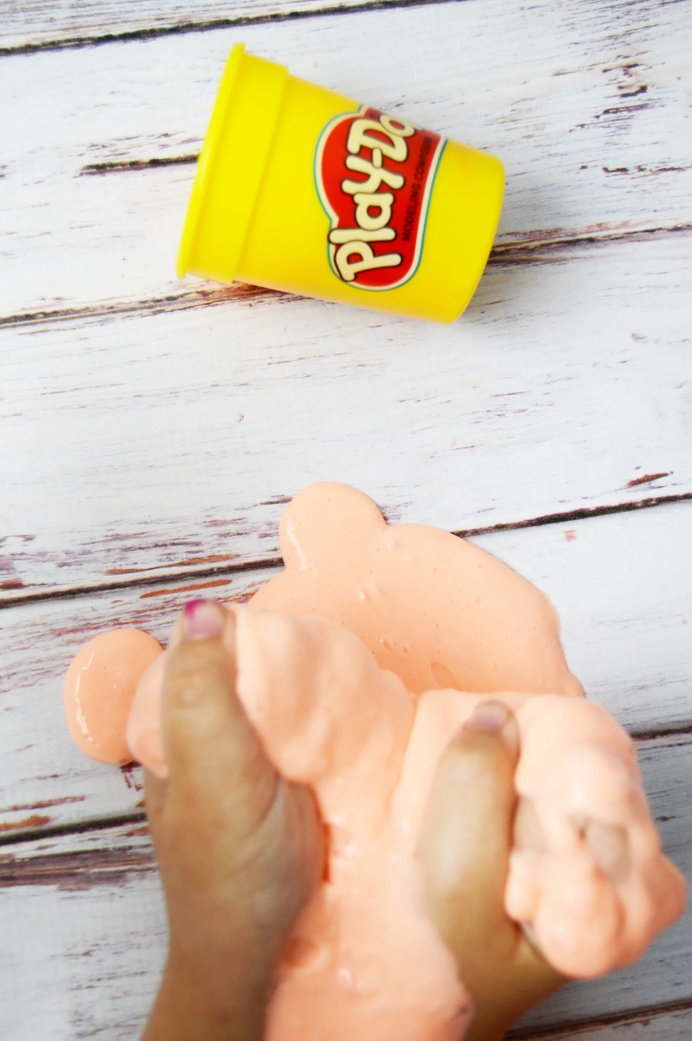 Easy Play Doh Slime Recipe (no Borax!) - DIY Candy