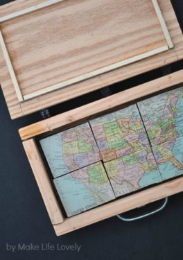 Map Crafts: 20 Unique Ideas You'll Love - DIY Candy