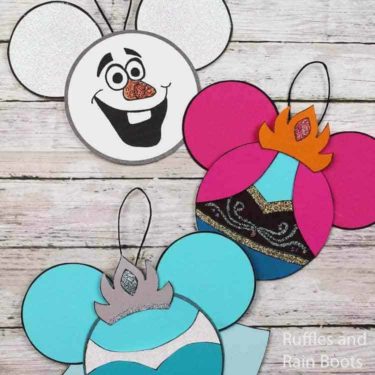 Disney Frozen Crafts: 25+ Awesome Ideas - DIY Candy