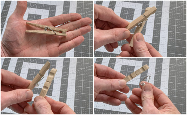 This Clothespin Clock is Easy to Make - DIY Candy