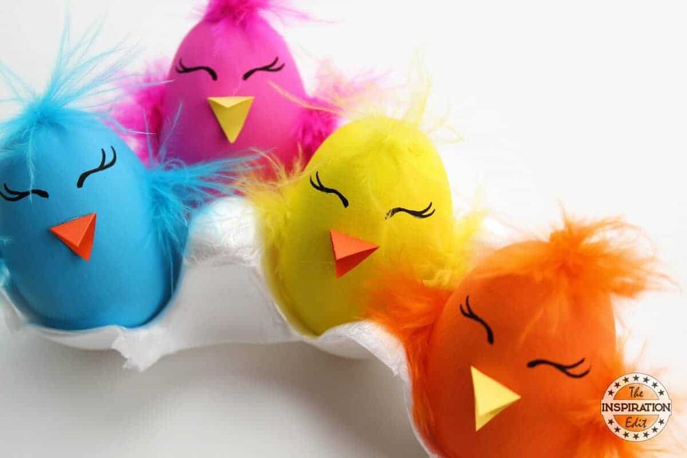 Easter Chick Crafts for Kids - You're Going to Love Them All! - DIY Candy