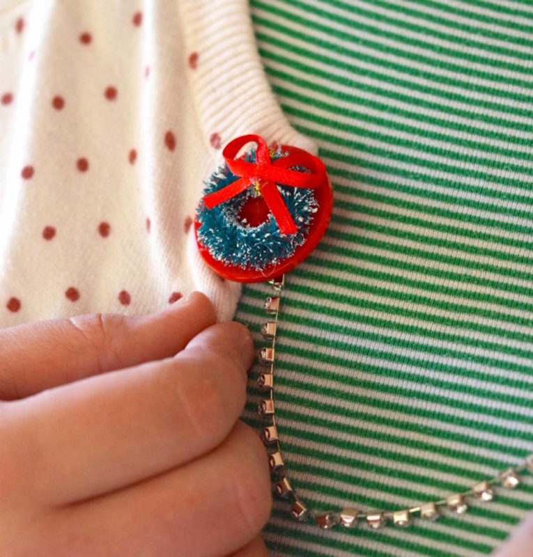 DIY Sweater Clips for Your Vintage Holiday Finest - DIY Candy
