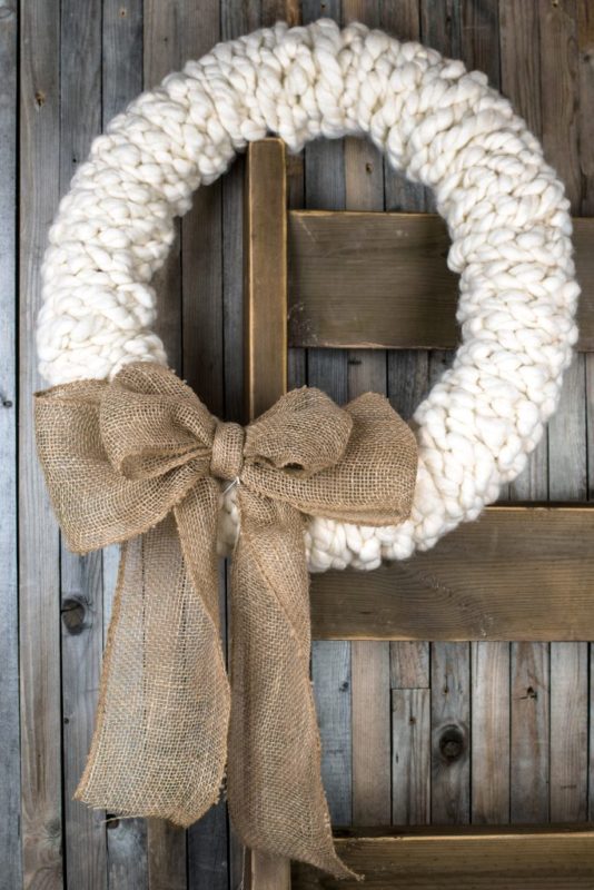 Pool Noodle Wreaths for Home Decor - DIY Candy
