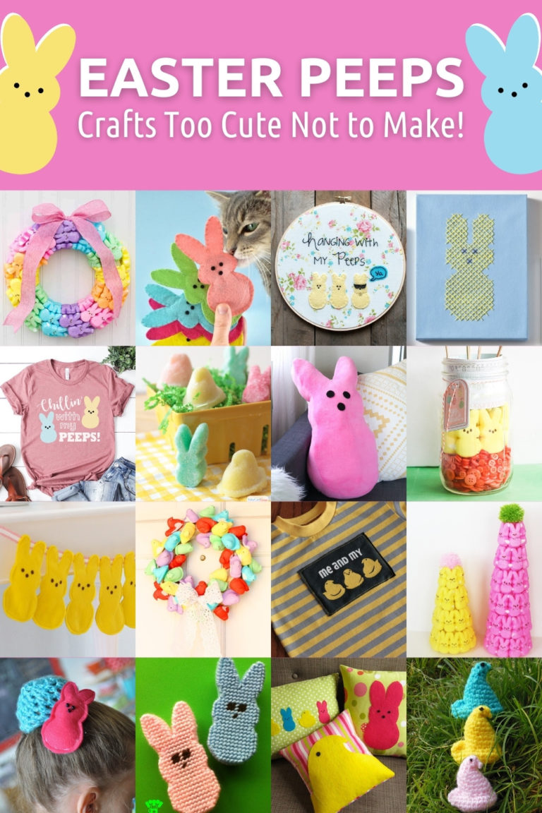 Easter Peeps Crafts Too Cute Not to Make - DIY Candy