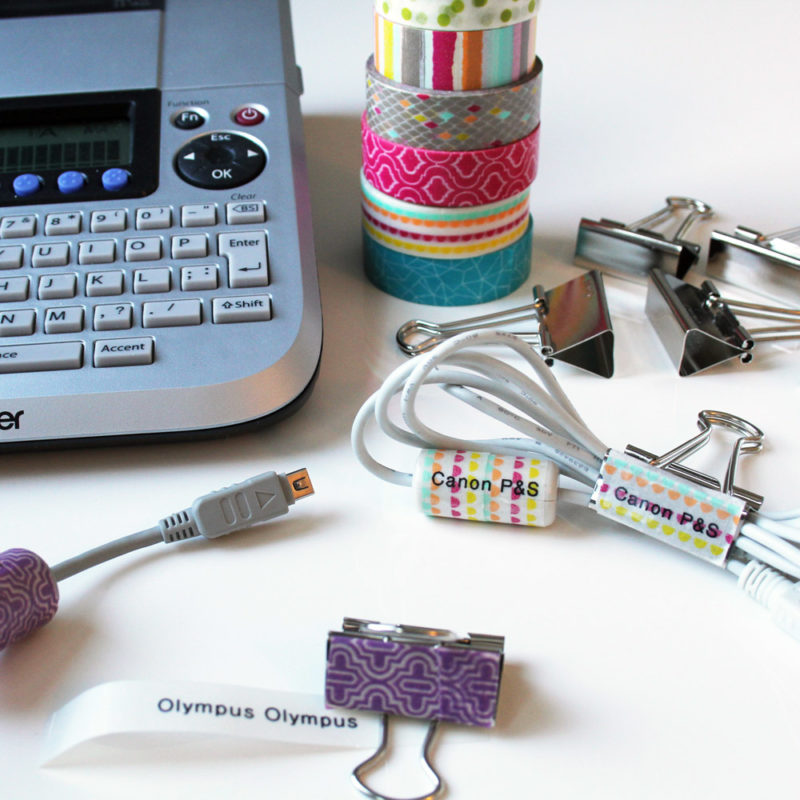 DIY Cord Organizers Get Cables Under Control - DIY Candy
