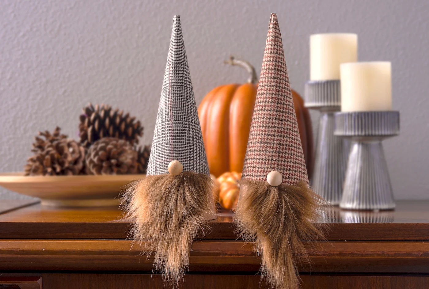 Thanksgiving Gnomes Make Cute Holiday Decor - DIY Candy