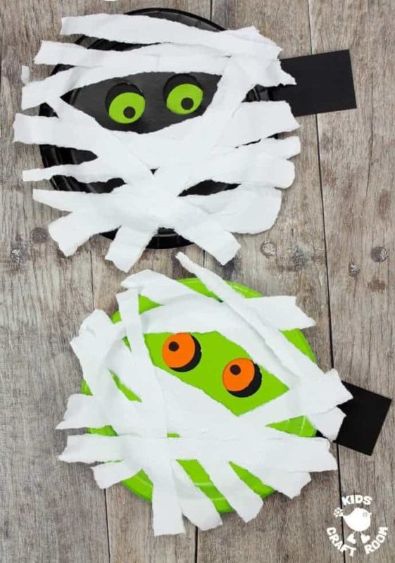20+ Mummy Crafts for Kids This Halloween! - DIY Candy