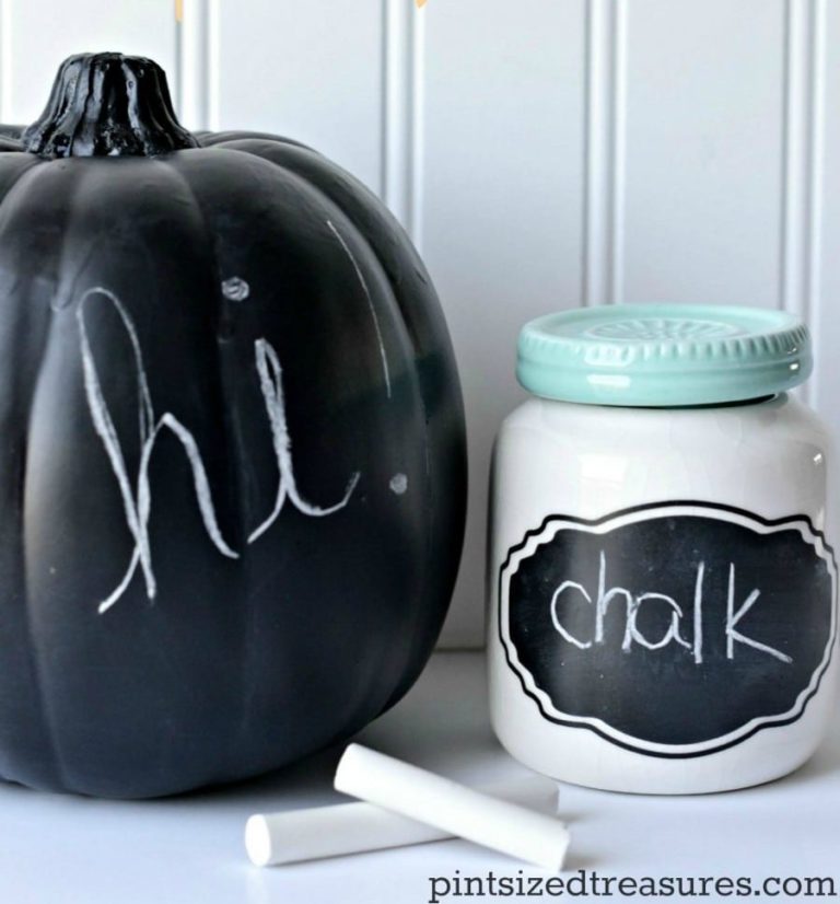 Decorating Fake Pumpkins for Halloween (20+ Ideas!) - DIY Candy