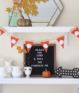 40+ Cute DIY Thanksgiving Decorations On a Dime - DIY Candy