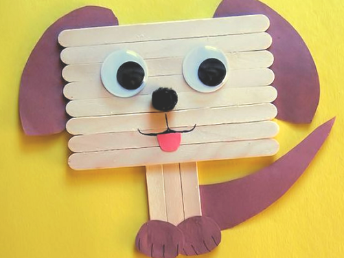 Dog Crafts for Kids of All Ages - DIY Candy