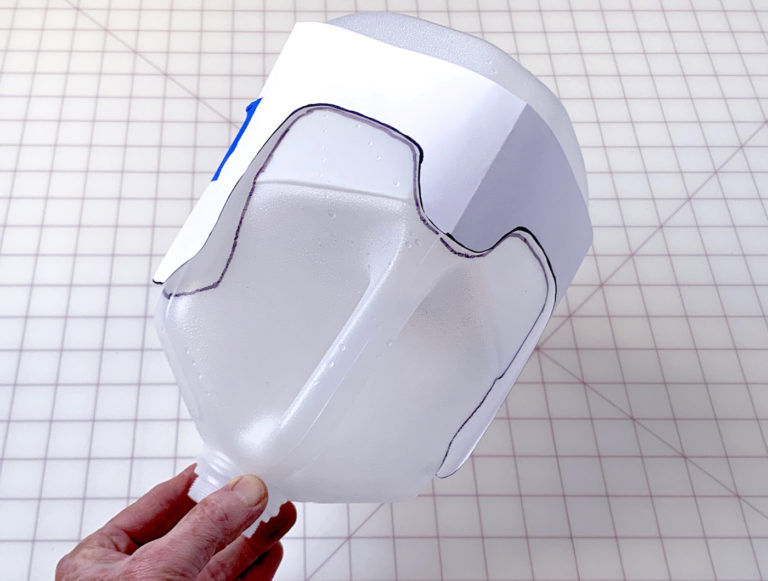 Milk Jug Skeleton for Halloween Decor - DIY Candy