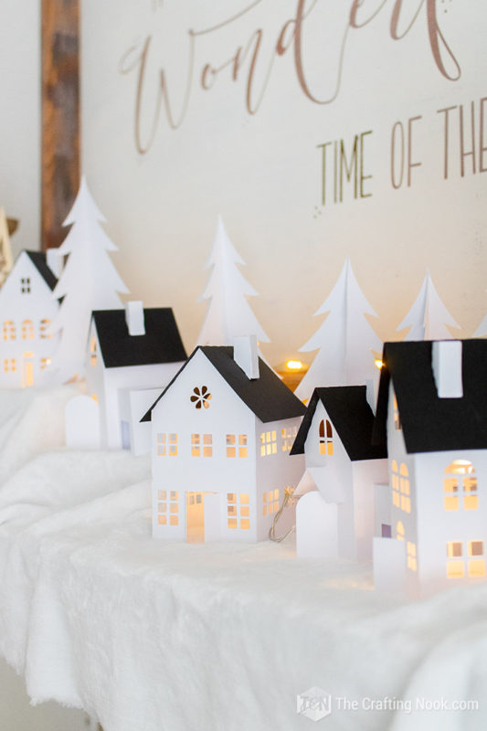 Paper Christmas Decorations for a Holiday Home - DIY Candy