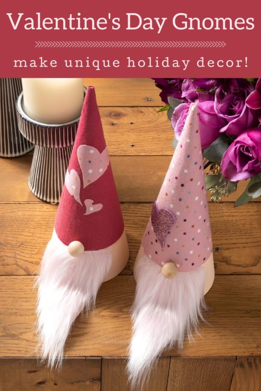 Valentine's Day Gnomes to Decorate Your Home - DIY Candy