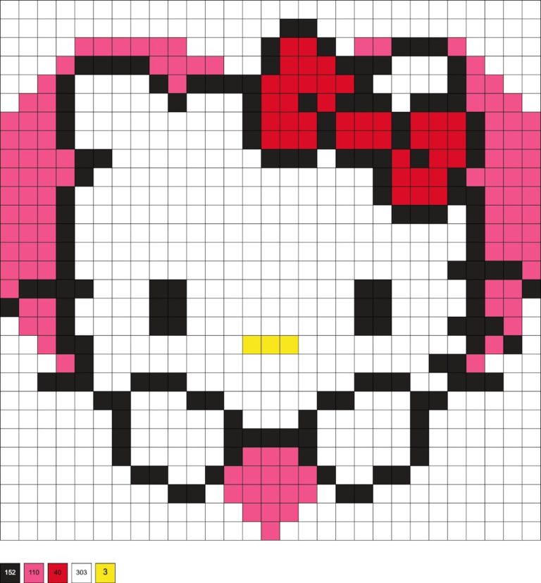 Sanrio Perler Beads (30+ Free Patterns!) – Idiom Studio