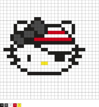 Hello Kitty Perler Beads (15+ Free Patterns!) - DIY Candy