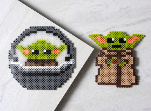 Baby Yoda Perler Beads (10+ Free Patterns!) - DIY Candy
