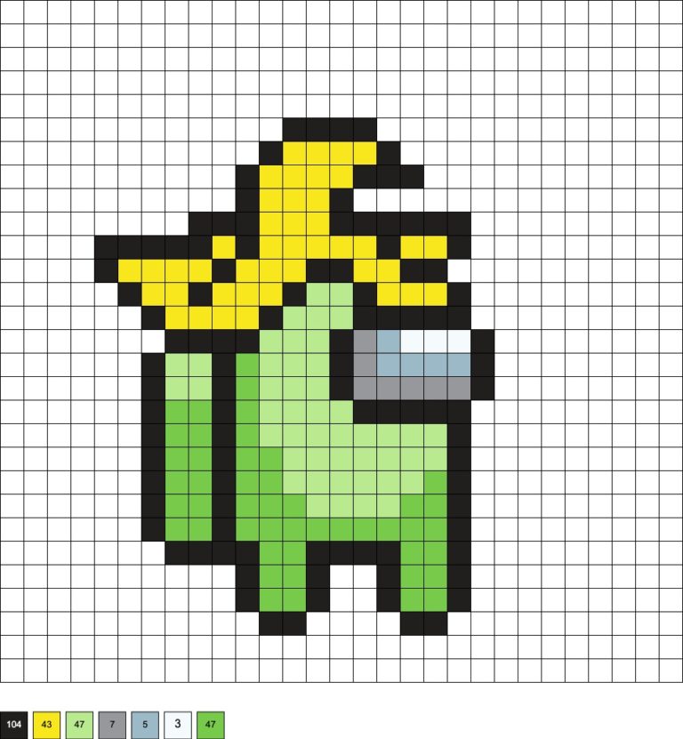 Among Us Perler Beads (14 Free Patterns!) - DIY Candy