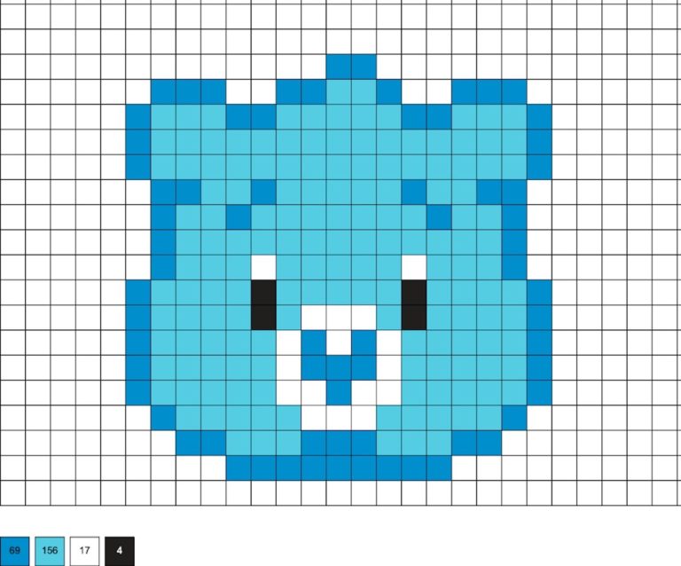 Care Bear Perler Beads (20+ Free Patterns!) - DIY Candy