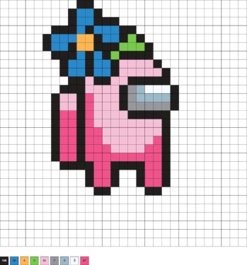 Among Us Perler Beads (14 Free Patterns!) - DIY Candy