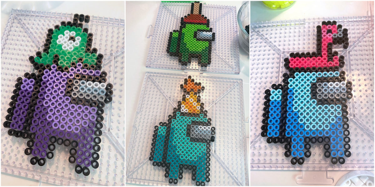 Among Us Perler Beads (14 Free Patterns!) - DIY Candy