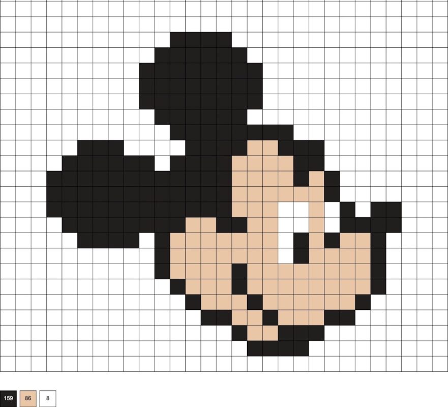 Mickey Mouse Perler Beads (30+ Free Patterns!) - DIY Candy