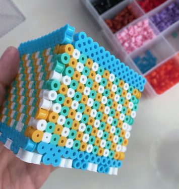 Perler Bead Box to Hold Your Treasures - DIY Candy