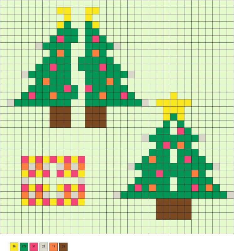 Christmas Tree Perler Beads (20+ Free Patterns!) - DIY Candy
