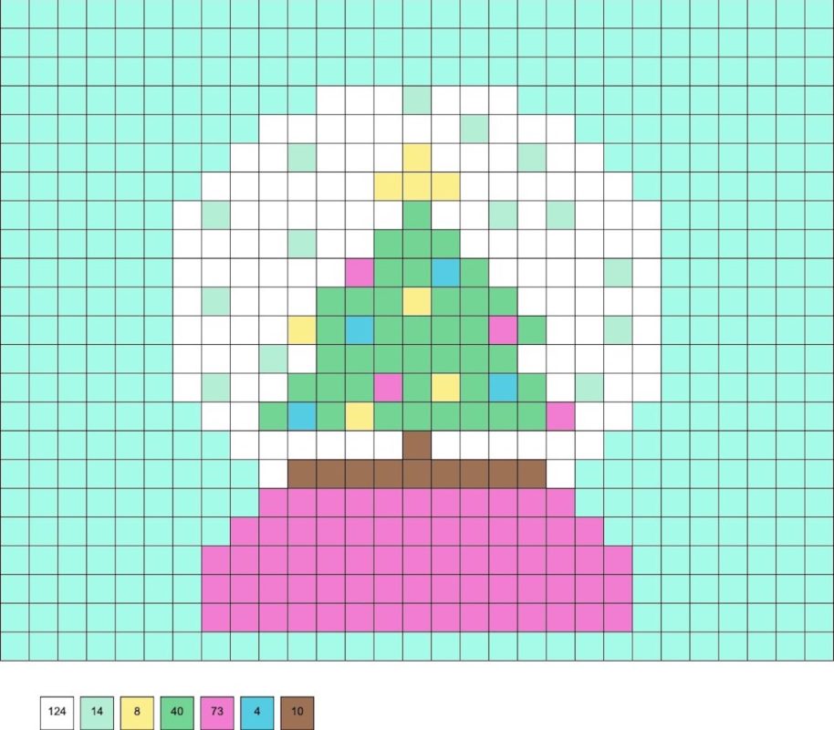 Christmas Tree Perler Beads (20+ Free Patterns!) - DIY Candy