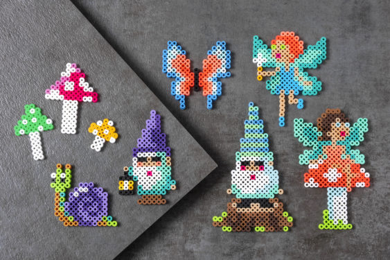 Fairy & Gnome Perler Beads (25+ Patterns!) - DIY Candy