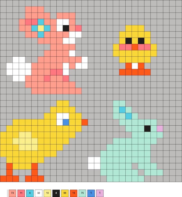 Easter Perler Beads (50+ Free Patterns!) - DIY Candy