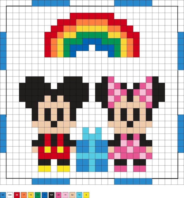 Mickey Mouse Tray (Made with Perler Beads!) - DIY Candy