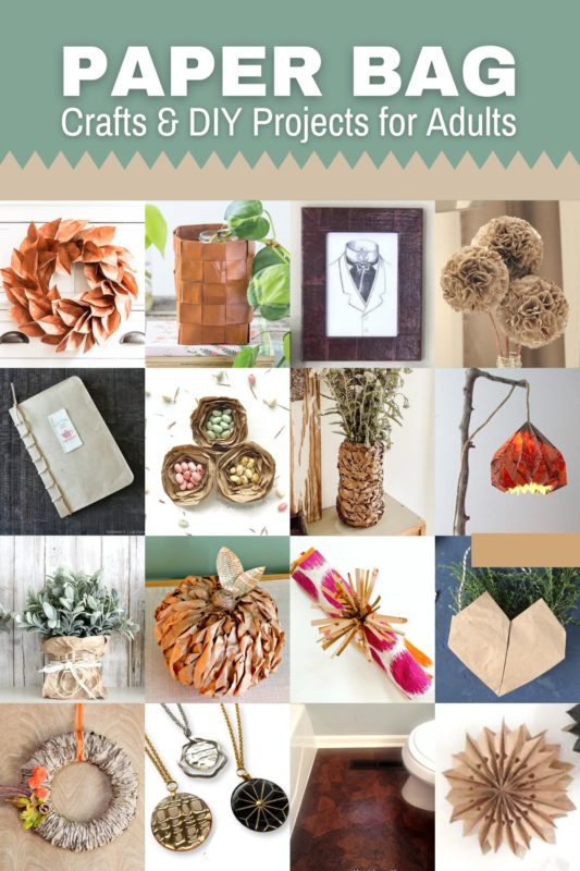 Paper Bag Crafts for Adults - DIY Candy