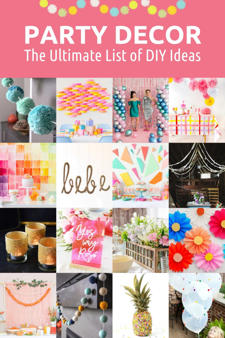 60+ DIY Party Decor Ideas for Any Celebration - DIY Candy