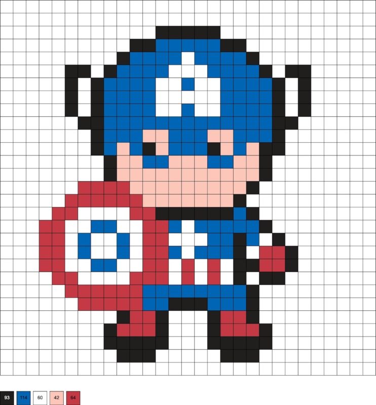 Superhero Perler Beads (Marvel & DC Patterns!) - DIY Candy