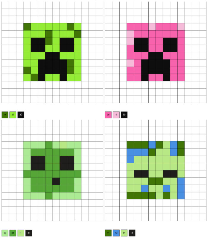 Minecraft Perler Beads (40+ Patterns!) - DIY Candy