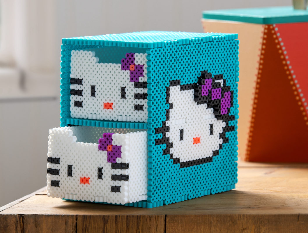 Hello Kitty Organizer (Made with Perler Beads!) – Shop Just Lovely Things