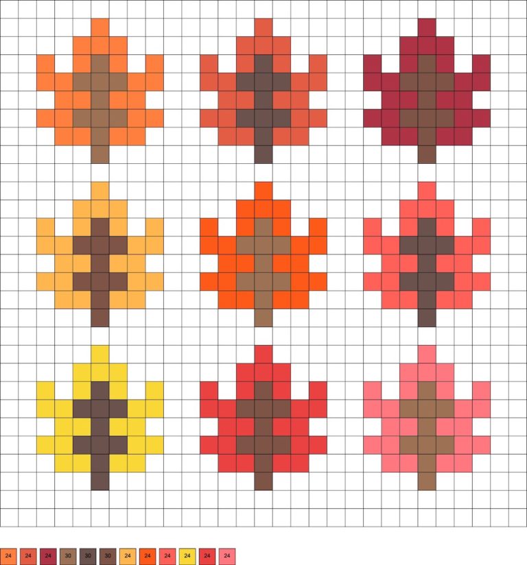 Thanksgiving Perler Beads (40+ Patterns!) - DIY Candy