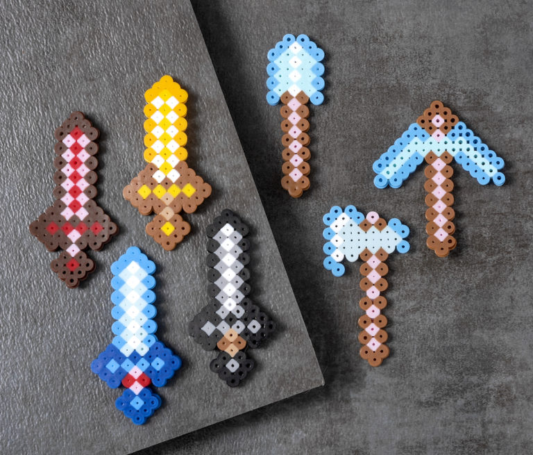 Minecraft Perler Beads (40+ Patterns!) - DIY Candy